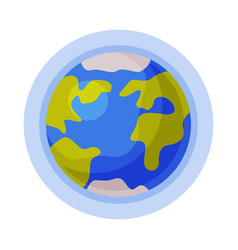 Isolated planet design Royalty Free Vector Image