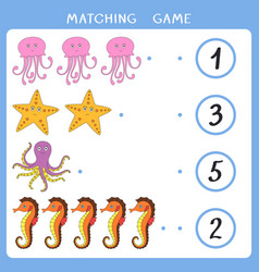 Educational math game for kids Royalty Free Vector Image