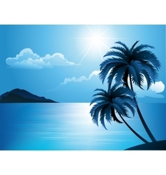 Palm trees Royalty Free Vector Image - VectorStock