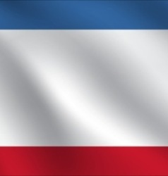 Crimea flag Royalty Free Vector Image - VectorStock