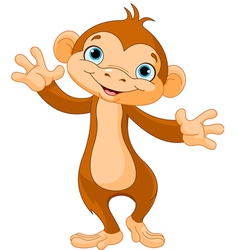 Bamonkey Royalty Free Vector Image - VectorStock