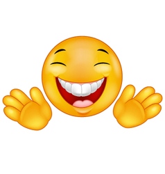 Call me emoticon smiley Royalty Free Vector Image