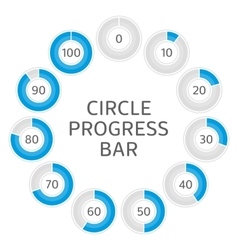 Loading bar Royalty Free Vector Image - VectorStock