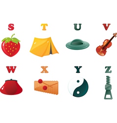 Alphabet letters Royalty Free Vector Image - VectorStock