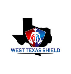 Texas shield Royalty Free Vector Image - VectorStock