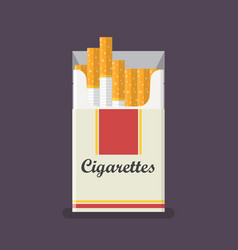 Alcohol and cigarettes Royalty Free Vector Image