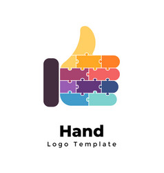 Like icon thumbs up sign Royalty Free Vector Image