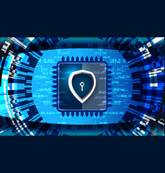 Cyber timer Royalty Free Vector Image - VectorStock