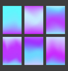 Set skin gradient Royalty Free Vector Image - VectorStock