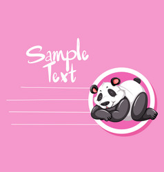 A cute blank note Royalty Free Vector Image - VectorStock