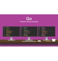 Computer programming coding testing debugging Vector Image