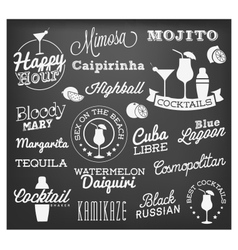 Liquor shot glass bottle design menu background Vector Image