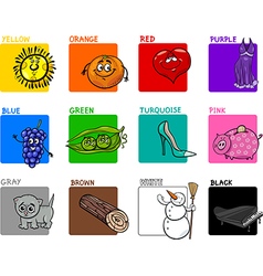 Learn color Royalty Free Vector Image - VectorStock