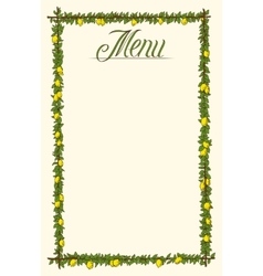 Decorative page border Royalty Free Vector Image