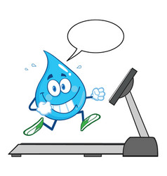 Water Drop With Umbrella Royalty Free Vector Image