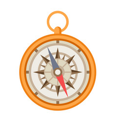 Ship navigation compass nautical Royalty Free Vector Image