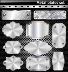 Perforated metal plate Royalty Free Vector Image