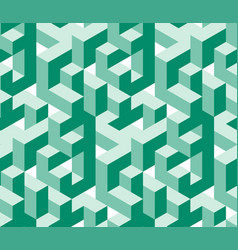 Round cable labyrinth pattern Royalty Free Vector Image