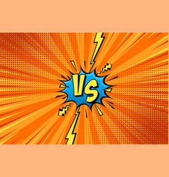 Fight bubble comics styl Royalty Free Vector Image