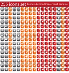 Icon set twelve Royalty Free Vector Image - VectorStock