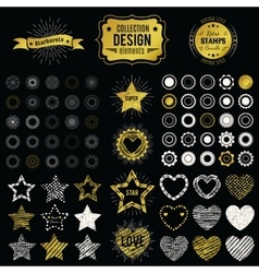 Collection premium design elements Royalty Free Vector Image