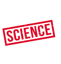 Science rubber stamp Royalty Free Vector Image