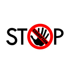 Stop talking Royalty Free Vector Image - VectorStock