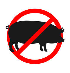 No pig Royalty Free Vector Image - VectorStock