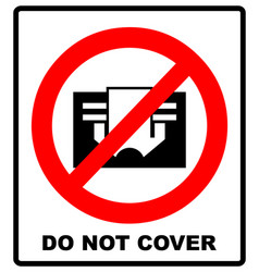 Circle Prohibited Sign Restricted Area For Vector Image