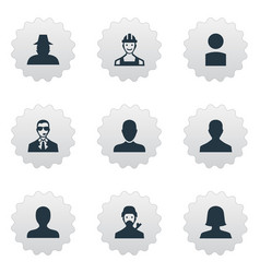 Fitness strong icon set Royalty Free Vector Image