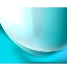 Abstract smooth blue flow background for nature Vector Image