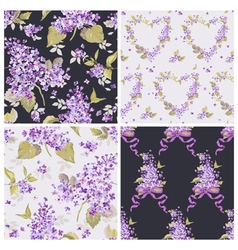 Spring blossom flowers background Royalty Free Vector Image