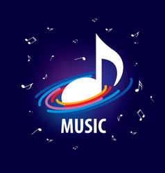 Sign music of musical notes Royalty Free Vector Image