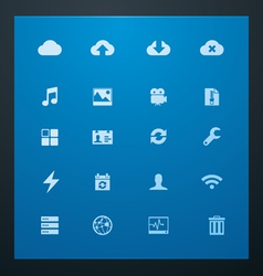 Universal glyphs 15 phone symbols 4 Royalty Free Vector