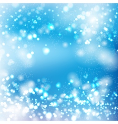 Blue glittering background Royalty Free Vector Image