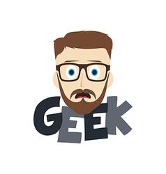 Geek boy Royalty Free Vector Image - VectorStock