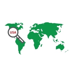 Usa ncaa division 1 football map Royalty Free Vector Image