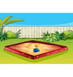 A sandbox Royalty Free Vector Image - VectorStock