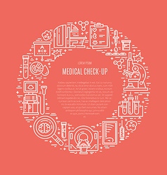 Medical check-up Royalty Free Vector Image - VectorStock