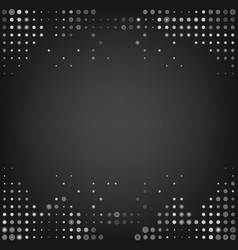 Grey dot abstract background Royalty Free Vector Image