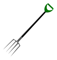 A sharp pitchfork or color Royalty Free Vector Image