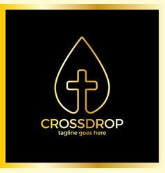 All blood categories in a drop logo design Vector Image