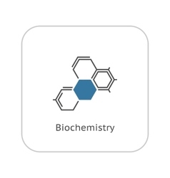 Laboratory analysis flat icon Royalty Free Vector Image