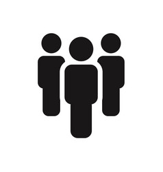 Group icon in modern design style for web site Vector Image