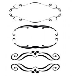 Design elements Royalty Free Vector Image - VectorStock