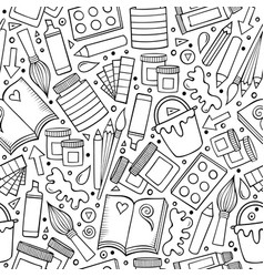 Art and craft symbols objects Royalty Free Vector Image