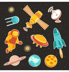 Solar system planets Royalty Free Vector Image