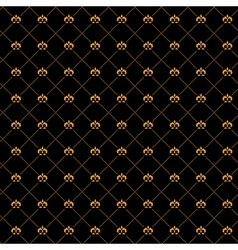 Seamless damask wallpaper Royalty Free Vector Image
