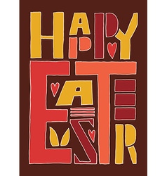 Hello april lettering typography Royalty Free Vector Image