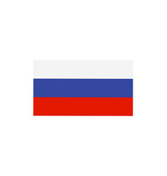 Flag chechen republic in official colors Vector Image